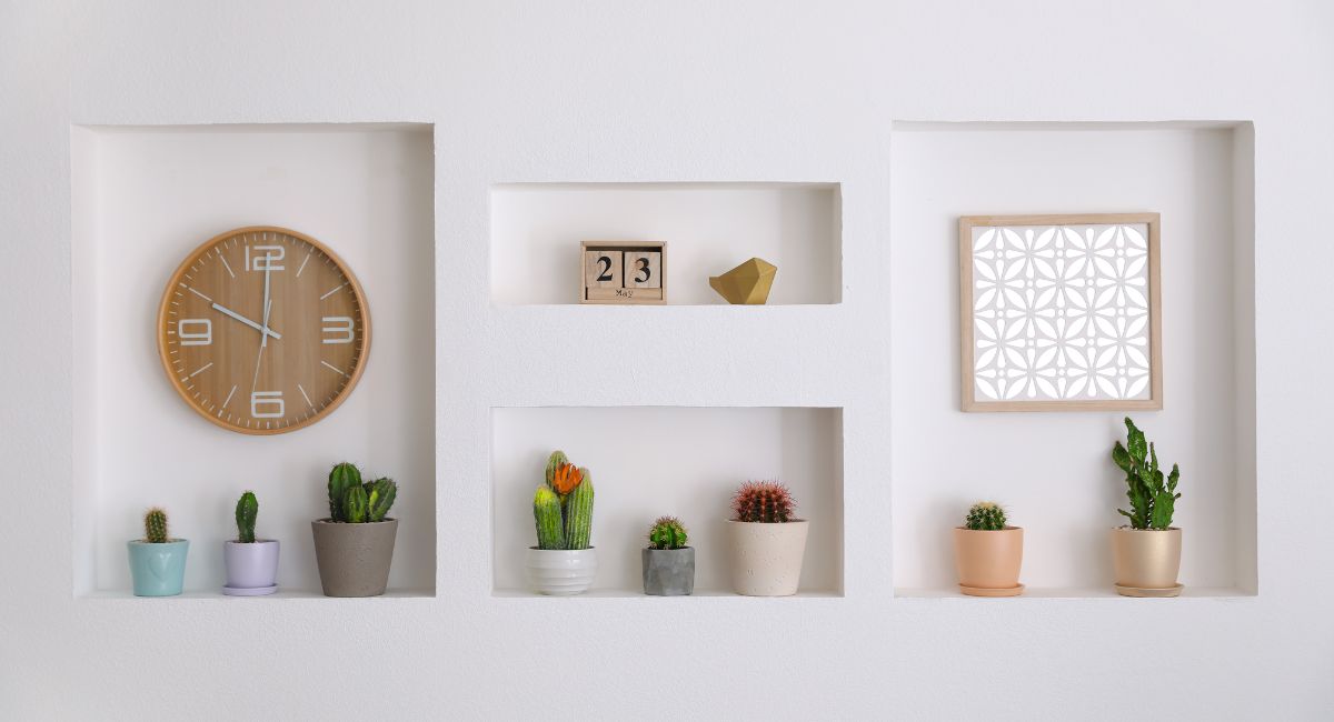 Décorer une niche murale : 11 idées déco pour votre salon