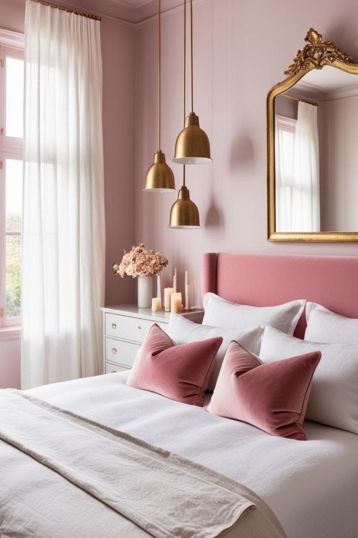Parental Chambre Rose Poudr